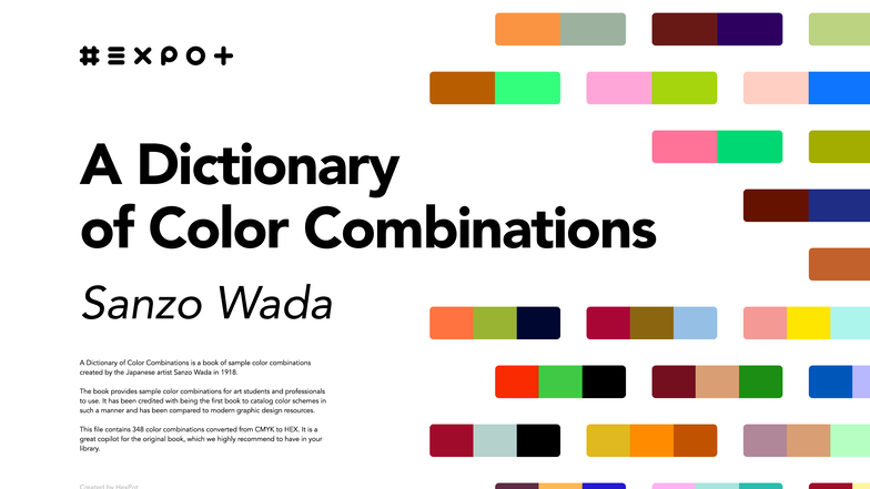 Document - shit u - Sanzo Wada A Dictionary of Color Combinations is a ...