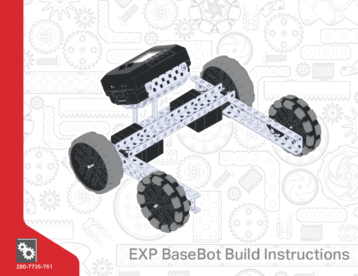 EXP BaseBot Assembly Guide - Detailed Build Instructions for 280-7735 ...