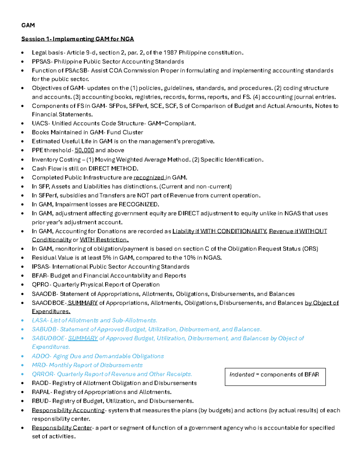 GAM-Notes: Comprehensive Guide to Government Accounting and Finance ...