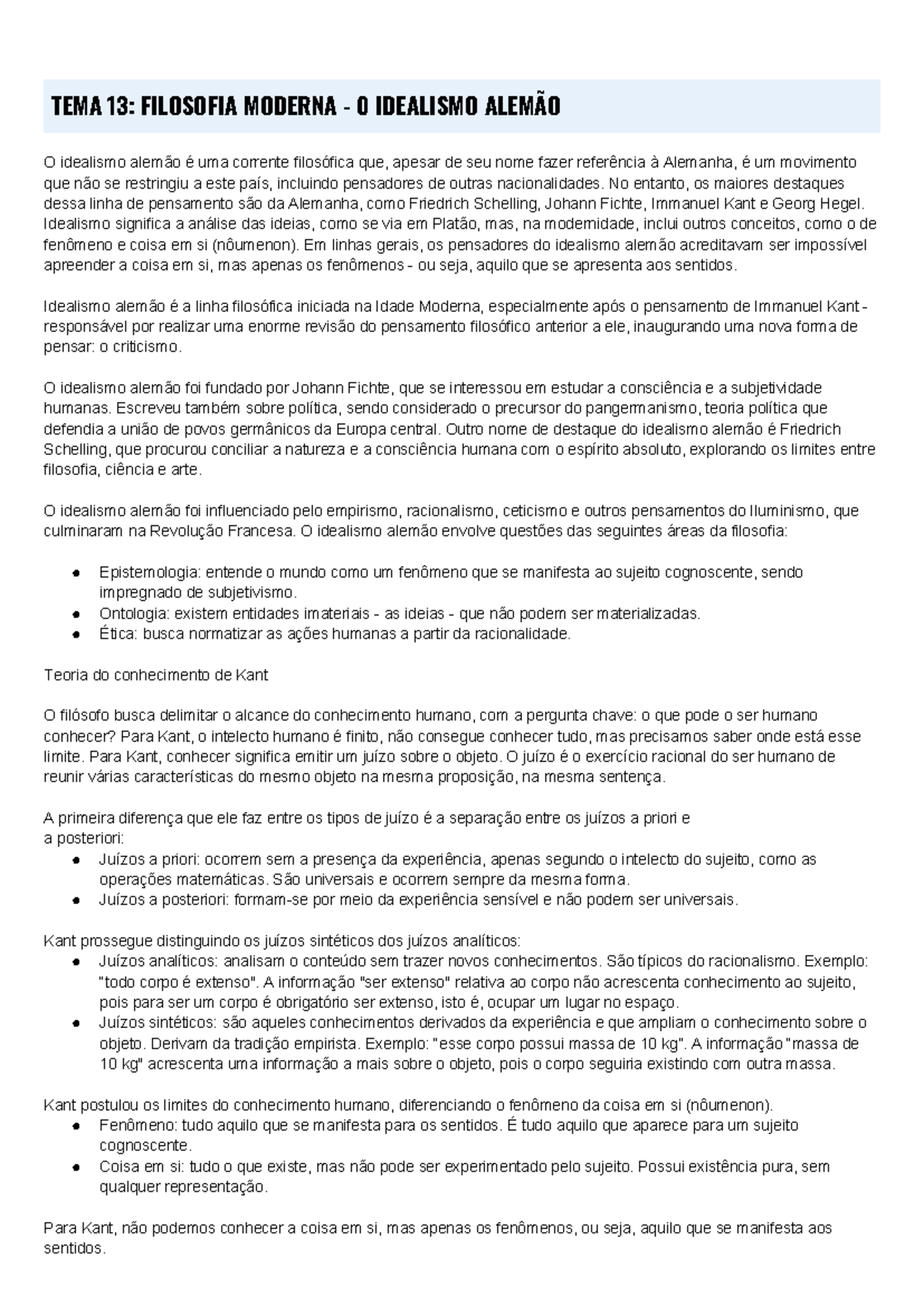 Material II de Filosofia Elegis 2025: TEMA 13 a TEMA 19 - Studocu