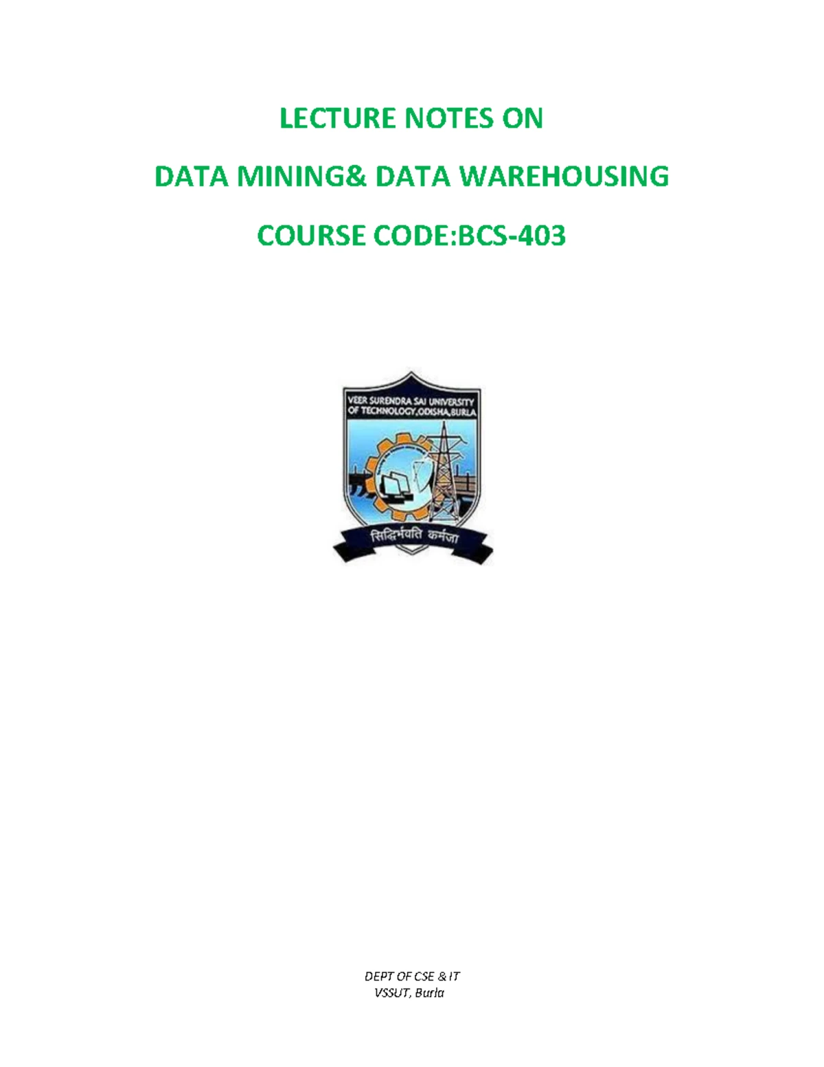 DWDM LAB Manual(WEKA) - DM Lab manual - DATA WAREHOUSING AND DATA MINING MR22-1CS02 33 BTech III ...