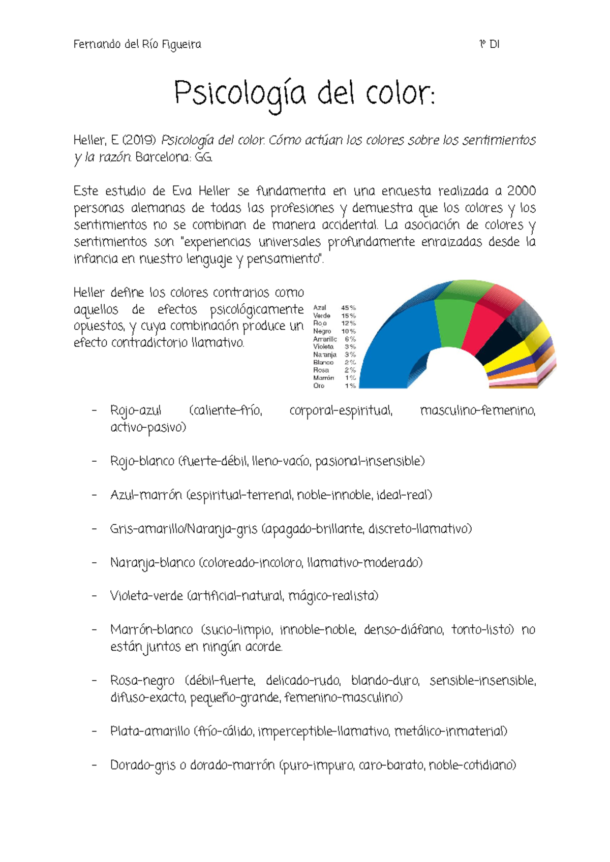 Psicología del Color - Cómo actúan los colores sobre los sentimientos y ...