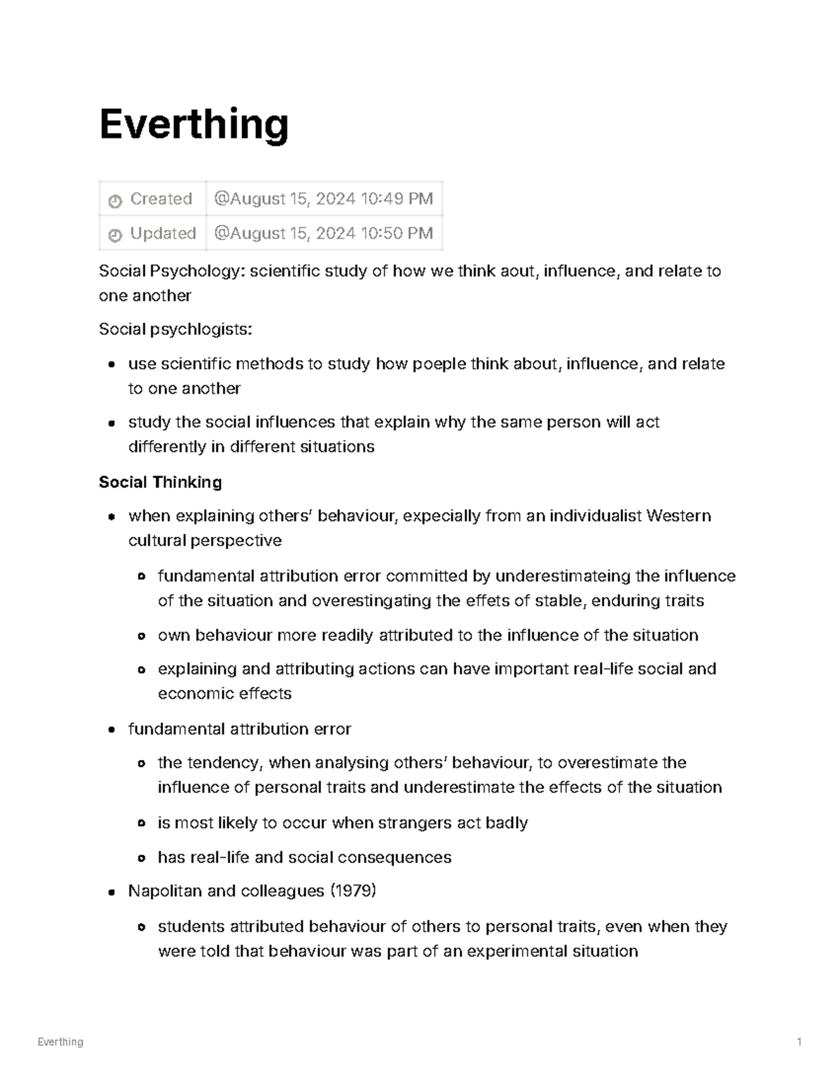 Social Psychology (AP Psych): Key Concepts and Theories Explained - Studocu