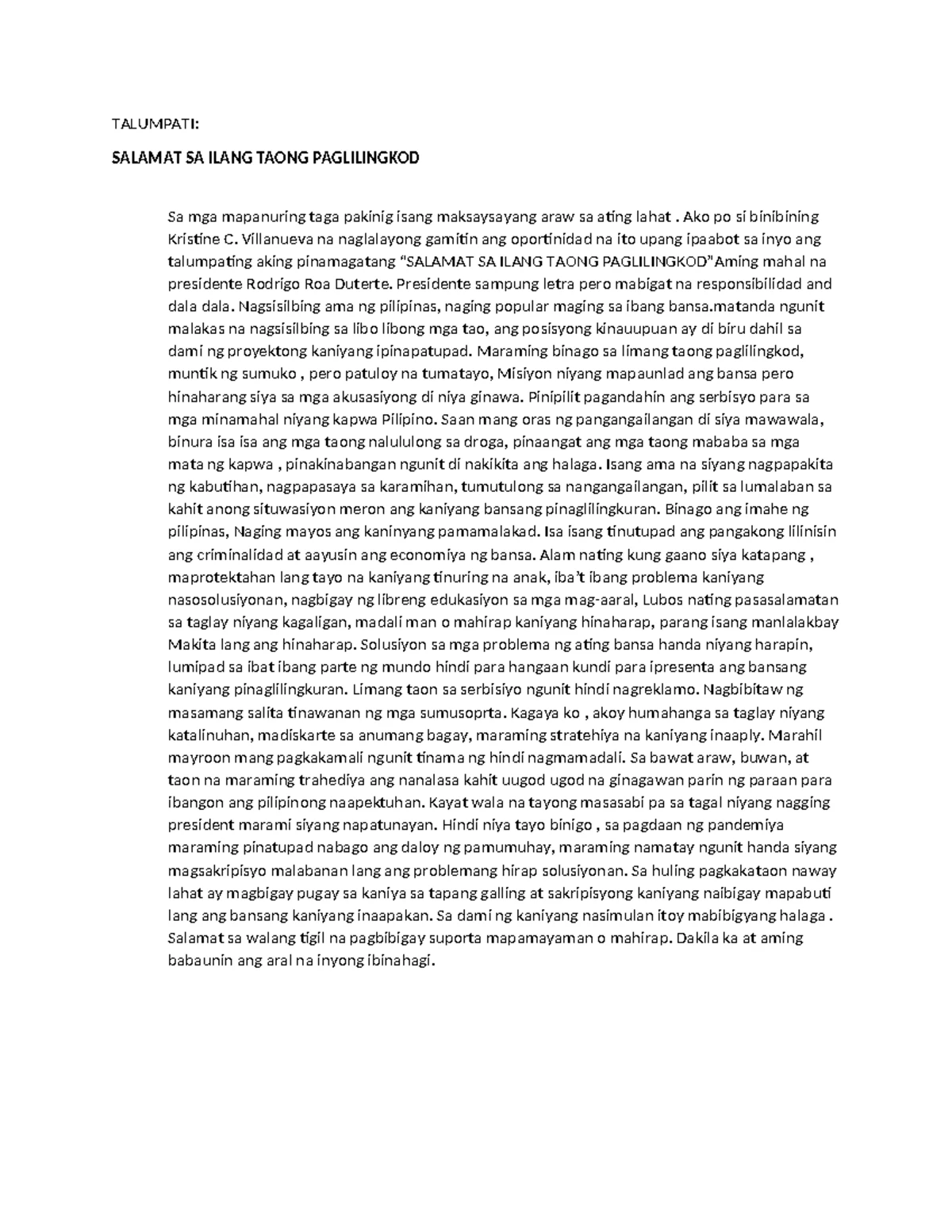 PE 3 Pathfit 3 Chapter 9: The Cultural Significance of Culliot (Tug of ...