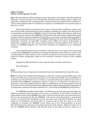 Arigo vs Swift GR 2016 510 - MOST REV. PEDRO ARIGO, et. al ...