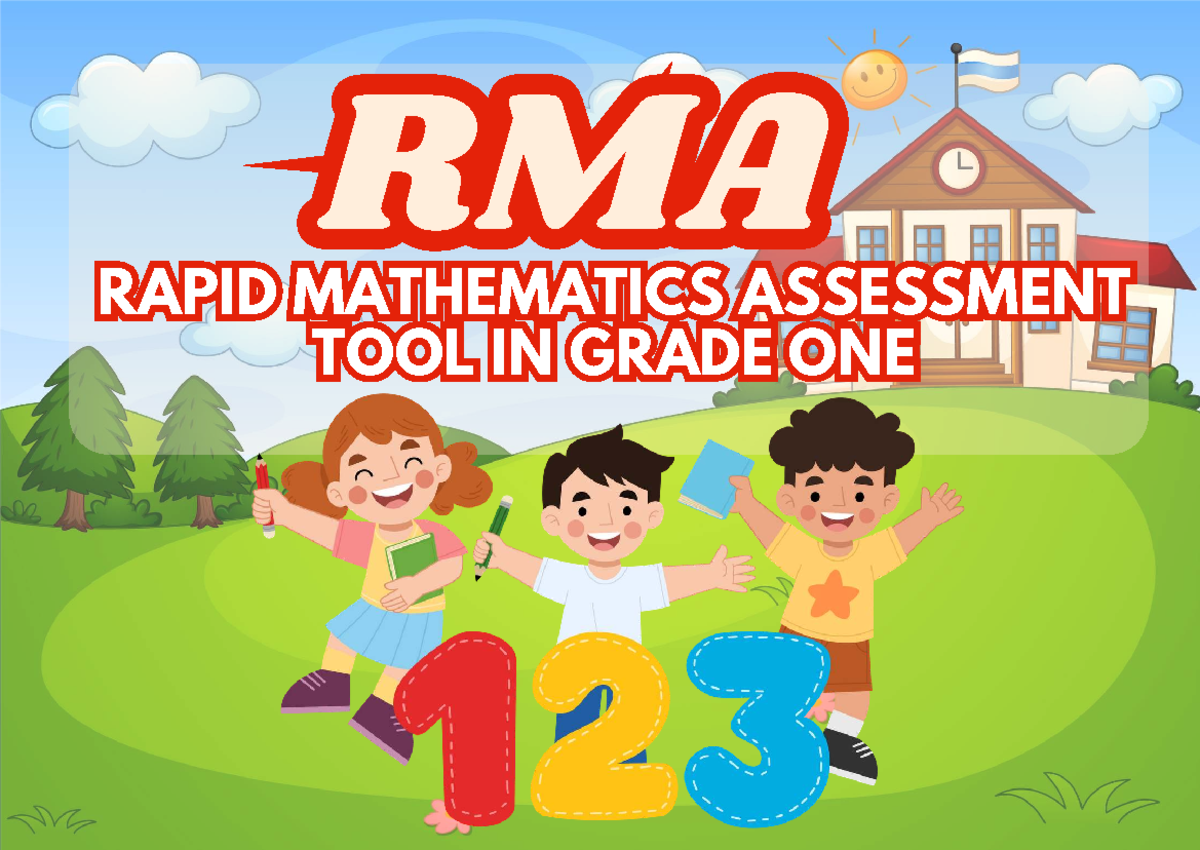 RMA Tool: Grade 1 Mathematics Assessment Tasks - Studocu
