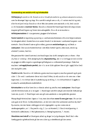 Kapittel 5 - Begreper - Sosiale roller - Sosiologi 2STG - Kapittel 5 Begreper: Sosiale roller ...