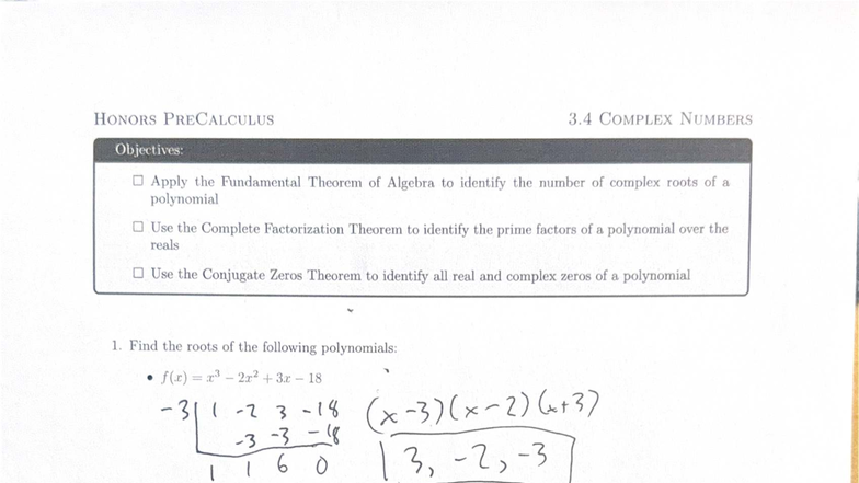 HONORS PRECALCULUS 3.4 COMPLEX NUMBERS: Root Finding Techniques - Studocu