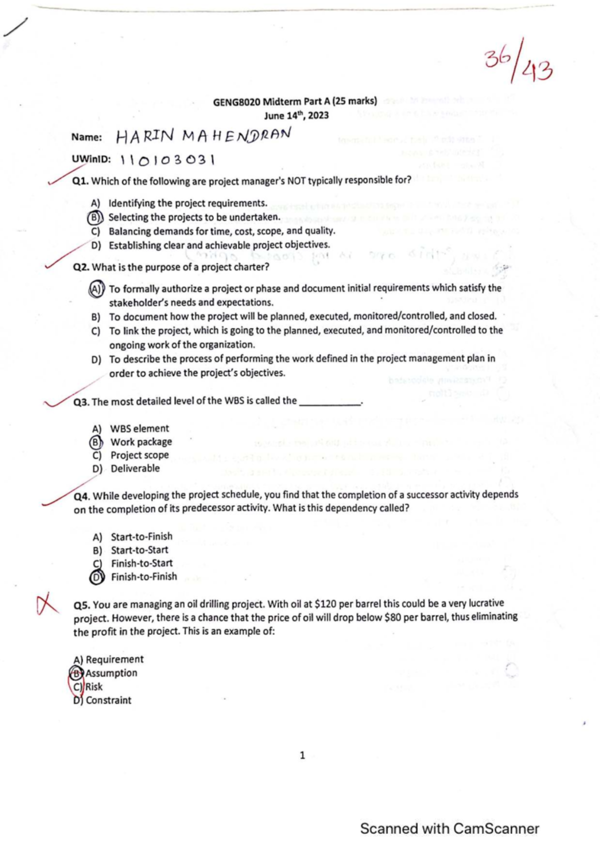 GENG8020 Midterm Study Guide - Key Concepts and Questions - Studocu