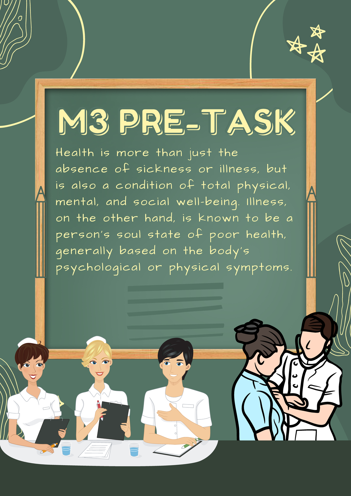 M3 PRE-TASK ( Funda LEC) - Nursing - M3 PRE-TASKM3 PRE-TASK H e al t h i s m ore t h an just t h ...