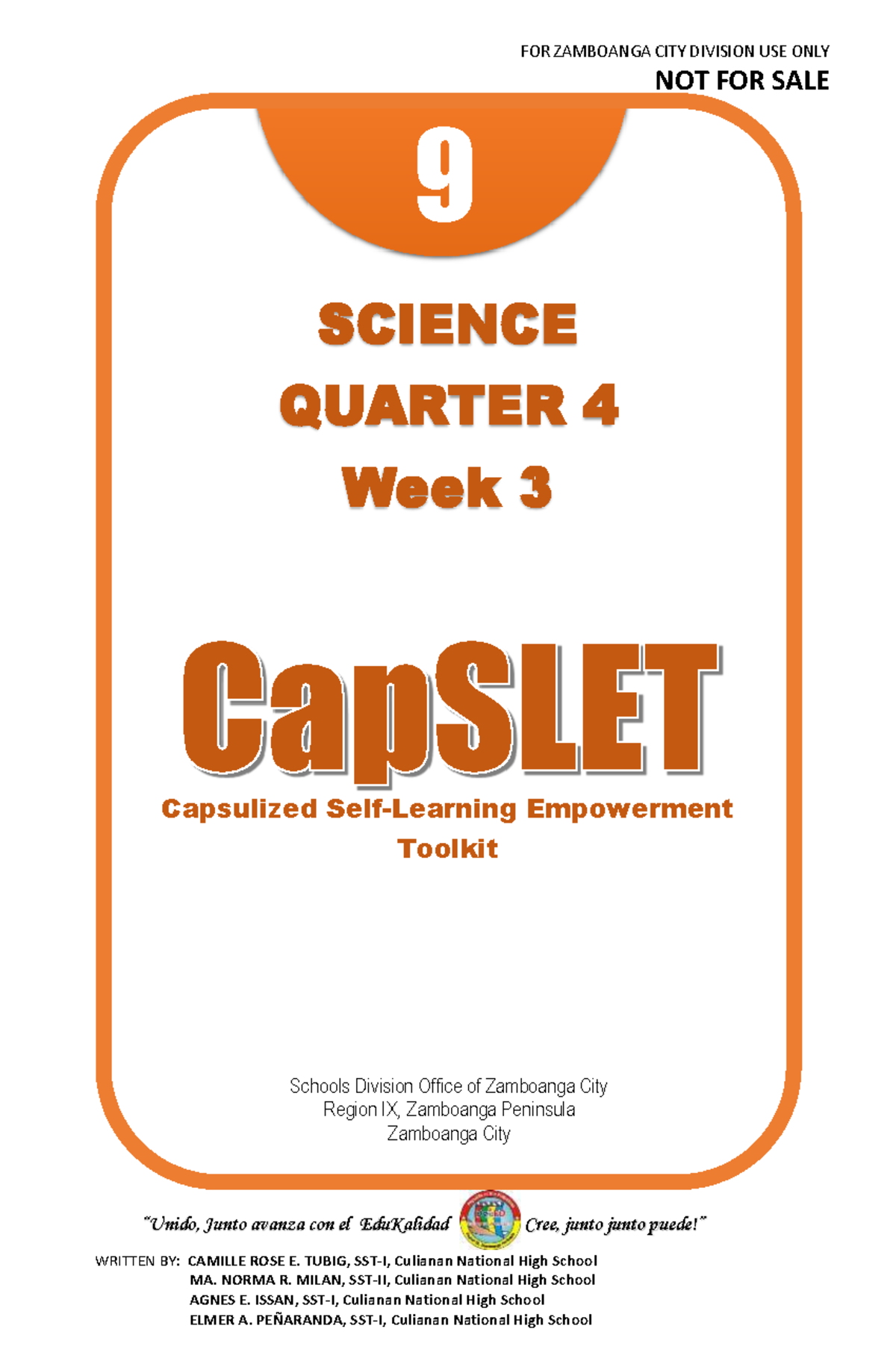 Science 9 Q4 W3: Understanding Momentum and Impulse in Collisions - Studocu