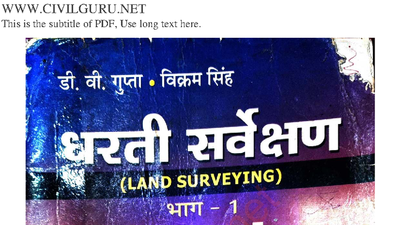 Basic Surveying (3002) - Comprehensive Study Notes - Studocu