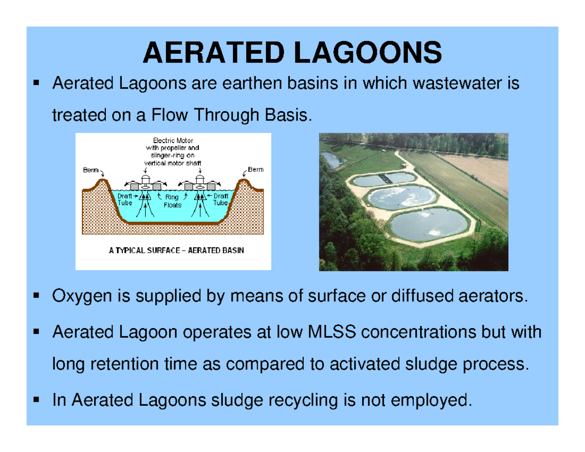 Lec 7- Aerated Lagoons Secondary Clarifier [Compatibility Mode]-2-7 ...