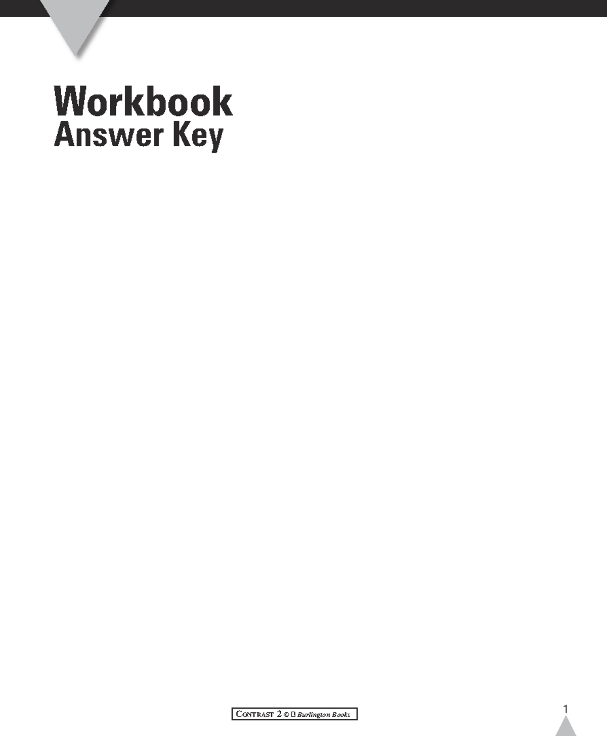 English Workbook: Answers and Grammar Revision (Course Code: ENG101 ...