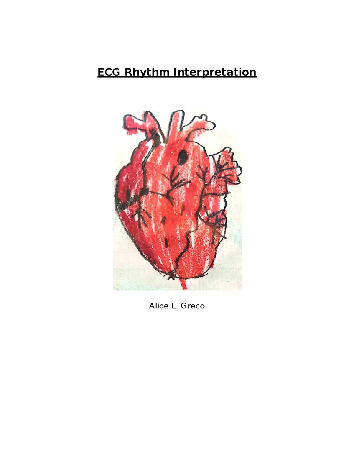 ECG Rhythm Interpretation Guidelines - Course Code: ECG 101 - Studocu
