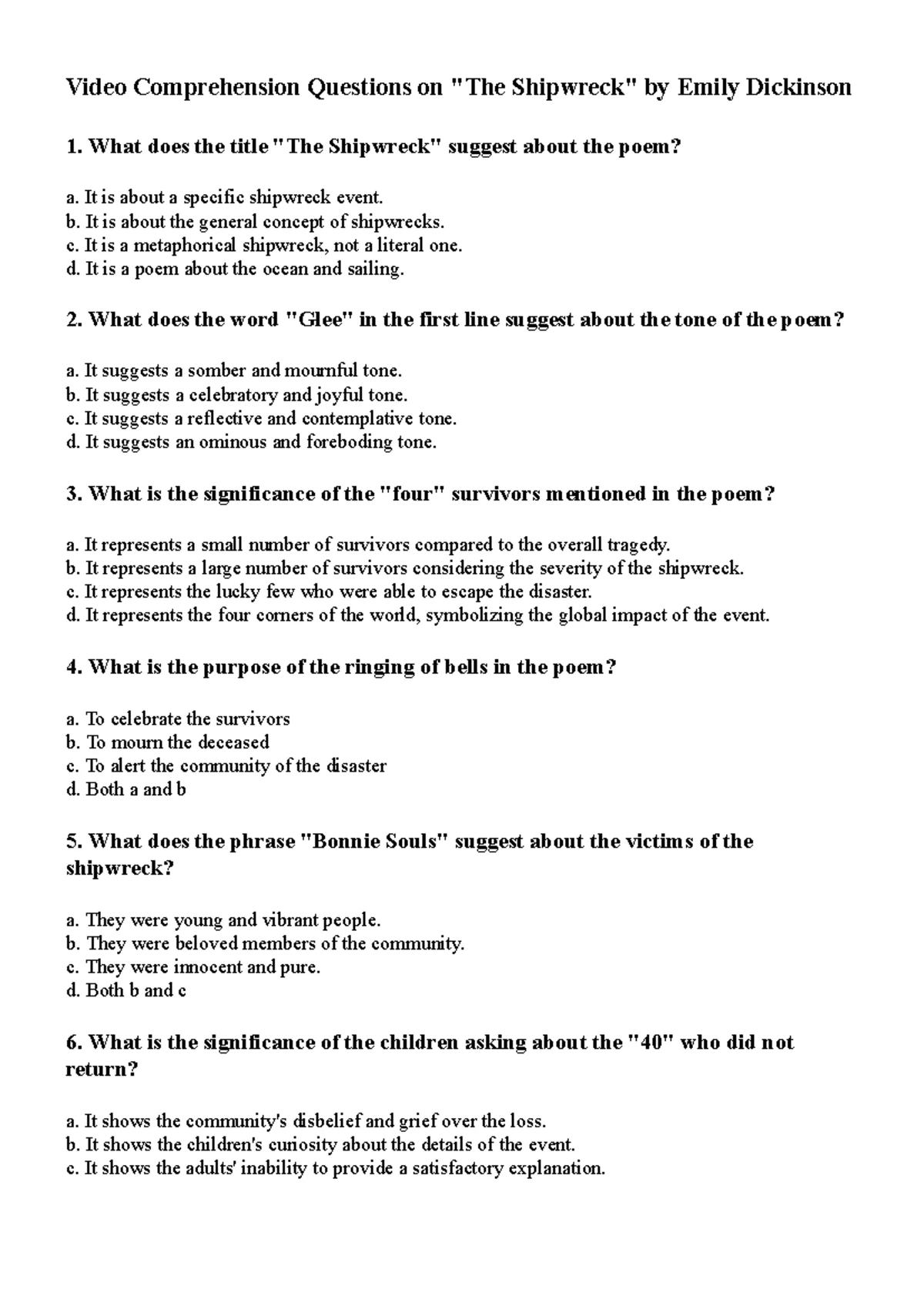 ENGLISH 101: Memo Poem Analysis - "The Child Who Was Shot Dead" - Studocu