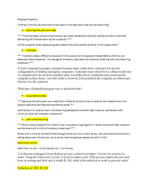 Mcgraw hill ch 4 quiz - quiz 4 - Mcgraw hill ch 4 quiz 1) Capacity can ...