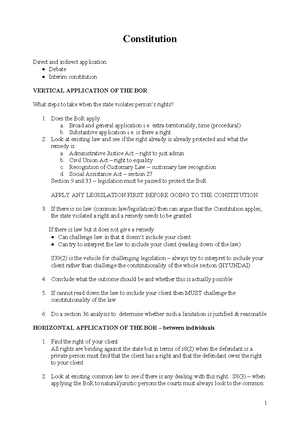 1. Definition AND Scope OF Constitutional LAW - DEFINITION OF ...
