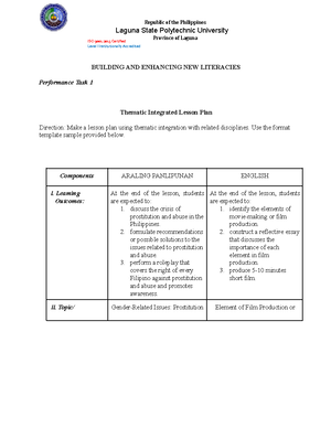Criteria AND Tabulation ALL Contest - CRITERIA FOR POSTER-MAKING ...