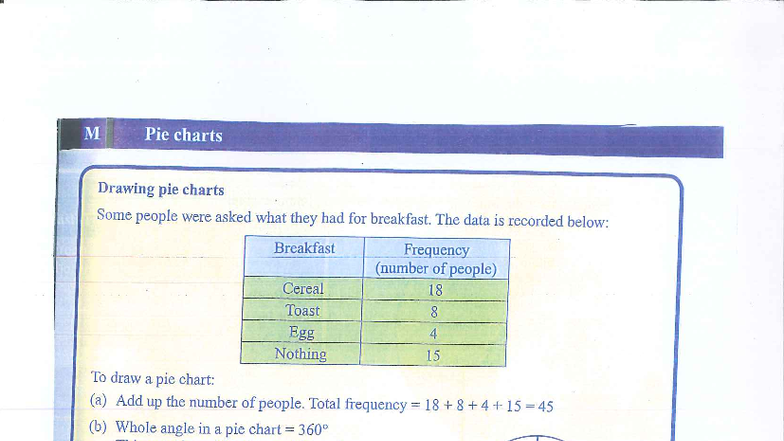 M11.2 Pie Charts & Scatter Graphs: Data Analysis Techniques - Studocu