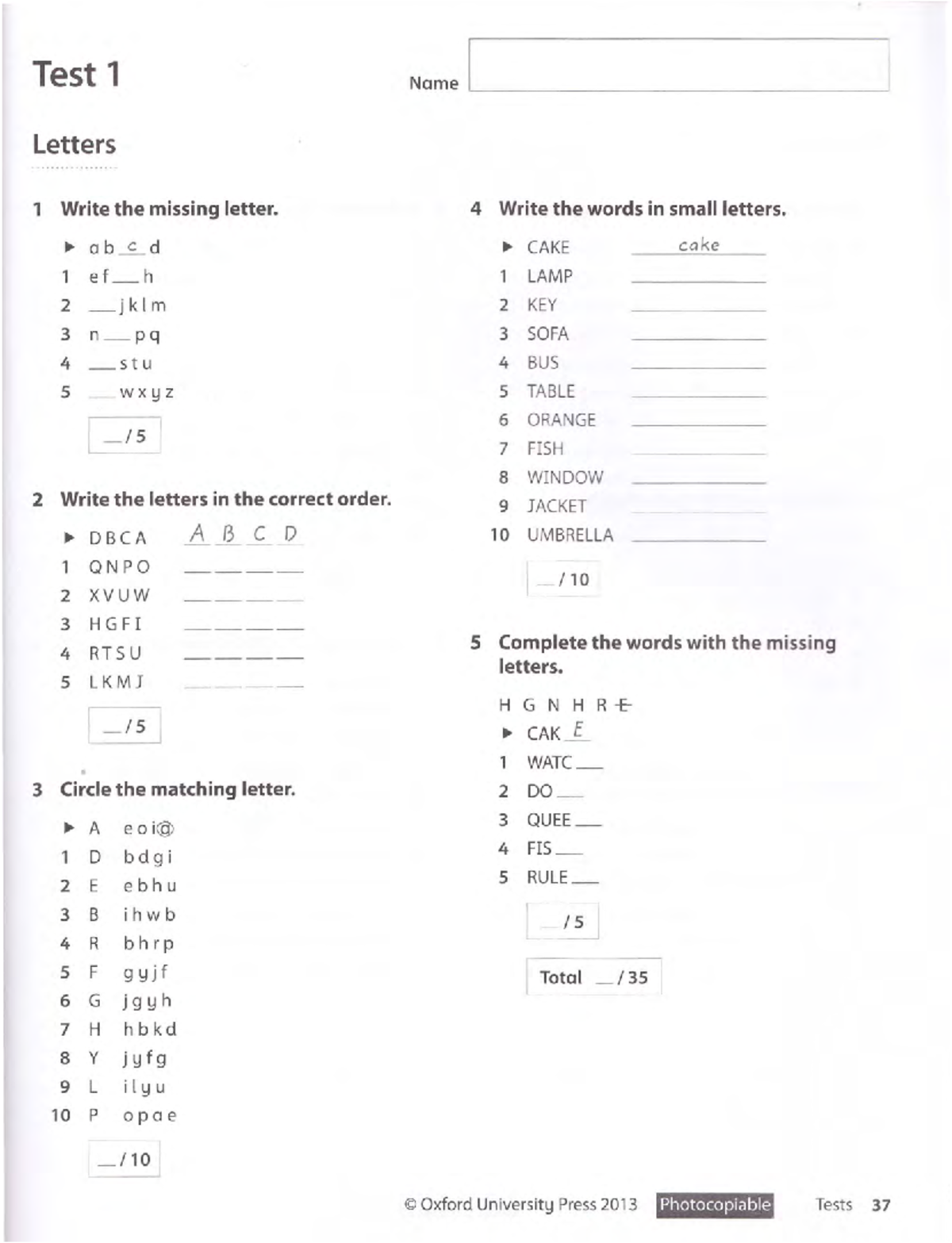 Oxford Grammar for Schools 1 Tests - Complete Guidelines and Exercises ...