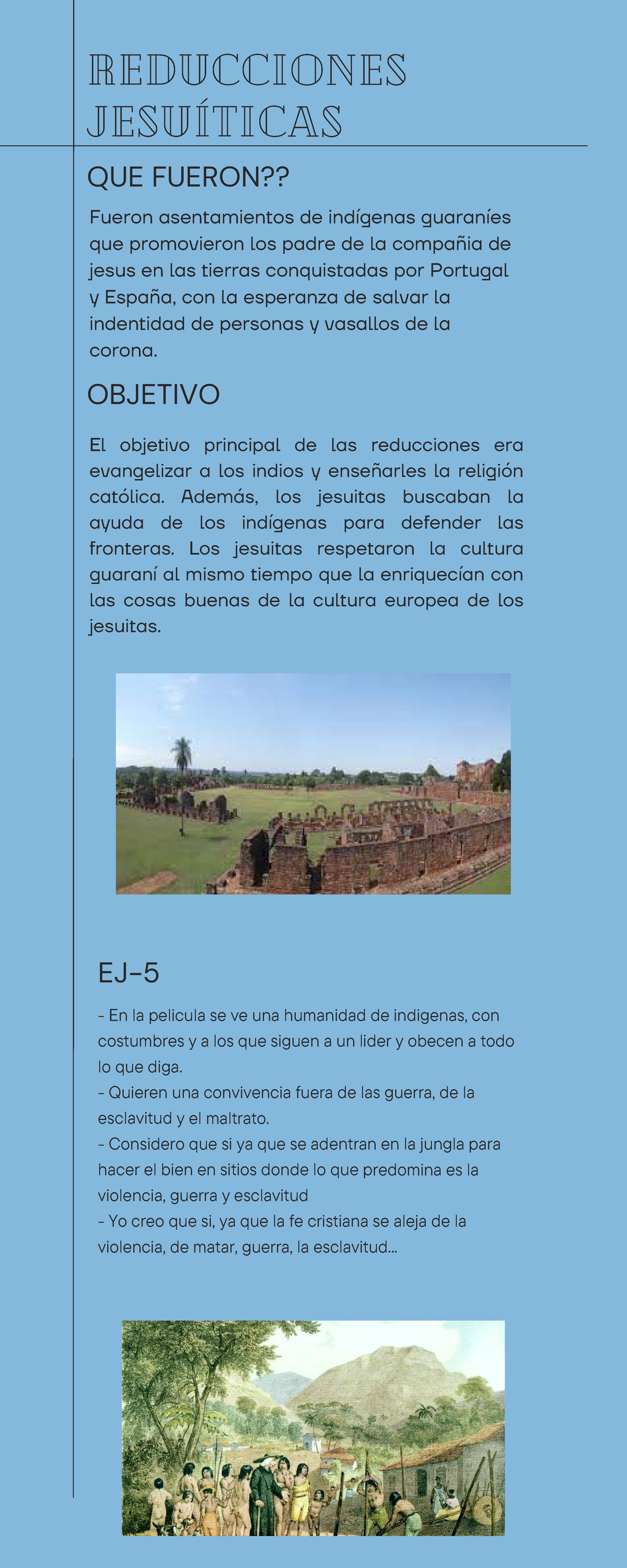 Reducciones Jesuíticas: Impacto en la Cultura Guaraní y la ...