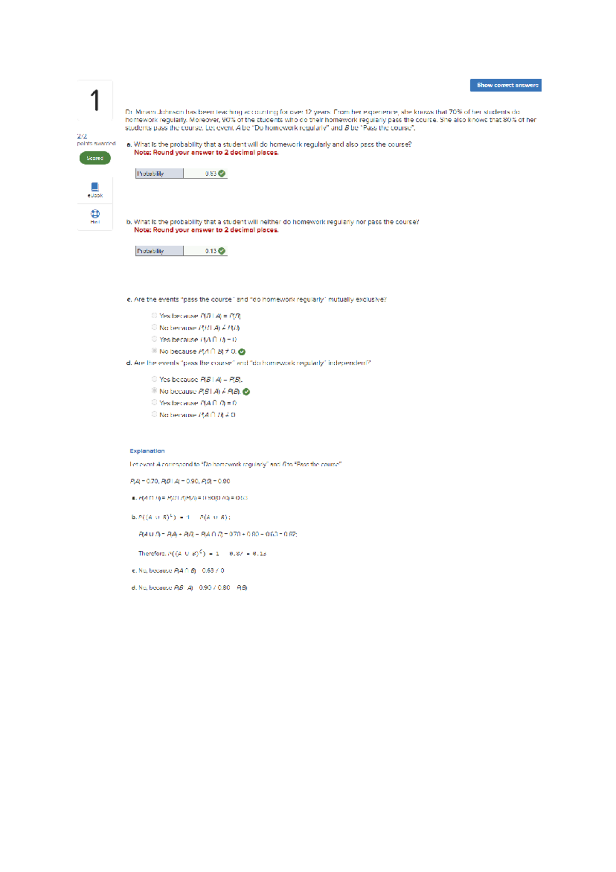 Chapter 5 QUIZ with Solutions Answers - Google Docs - BABI 1100 - Studocu