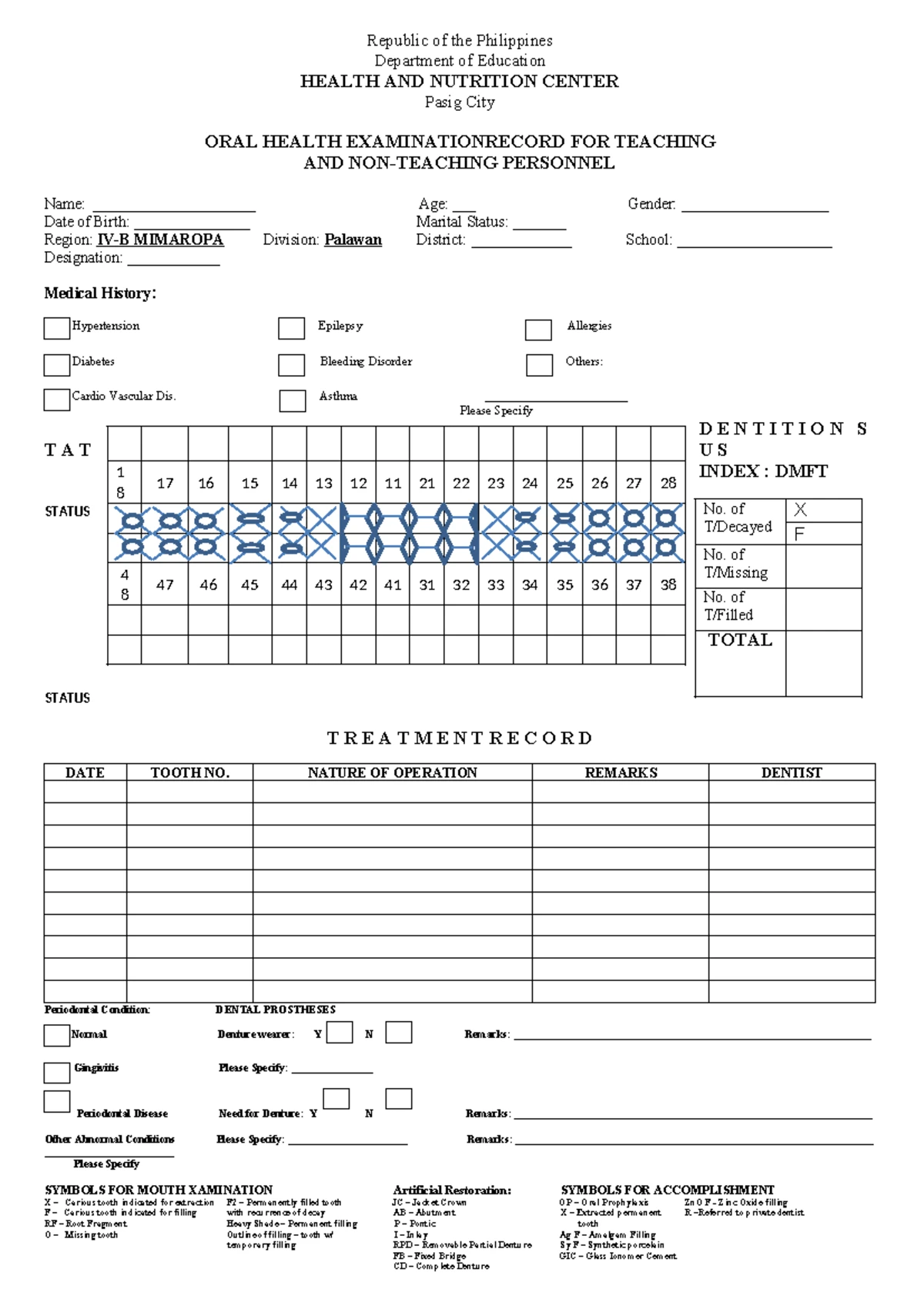 Physical Fitness TEST Score CARD - PHYSICAL FITNESS TEST (PFT) SCORE ...