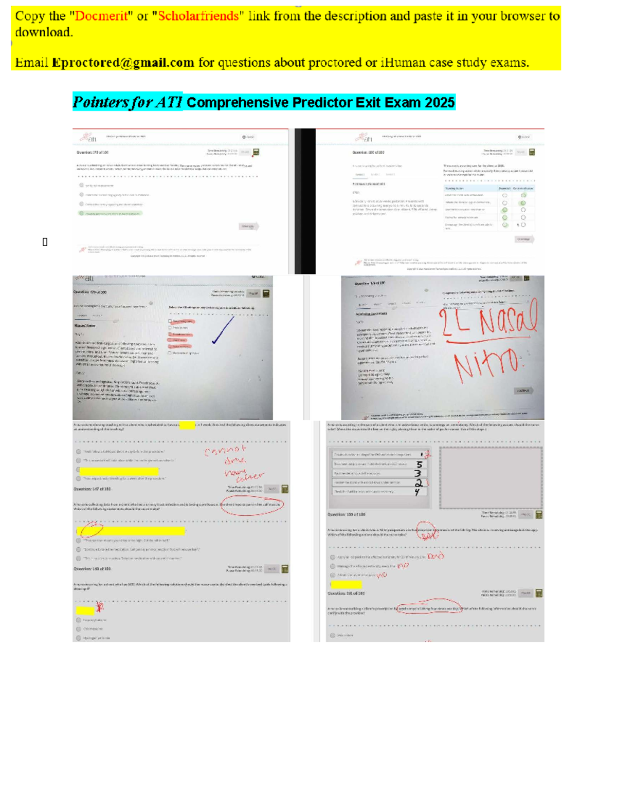 RN ATI Comprehensive Predictor Exit Exam 2025: Key FAQs & Answers - Studocu