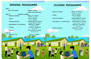 Brigada Eskwela Opening Programme Script - BRIGADA ESKWELA OPENING ...
