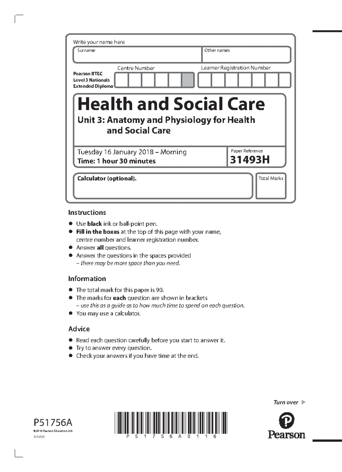 BTEC Level 3 Health and Social Care - Unit 10: Sociological ...