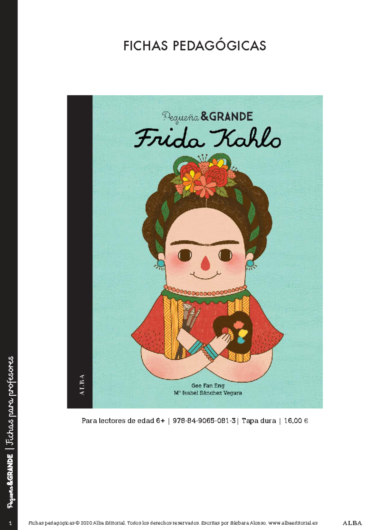 Fichas Pedagógicas sobre Frida Kahlo - Actividades y Reflexiones - Studocu