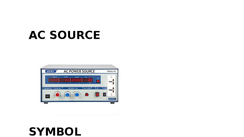 AC Source - Motor Control - Railway Engineering - AC SOURCE SYMBOL ...
