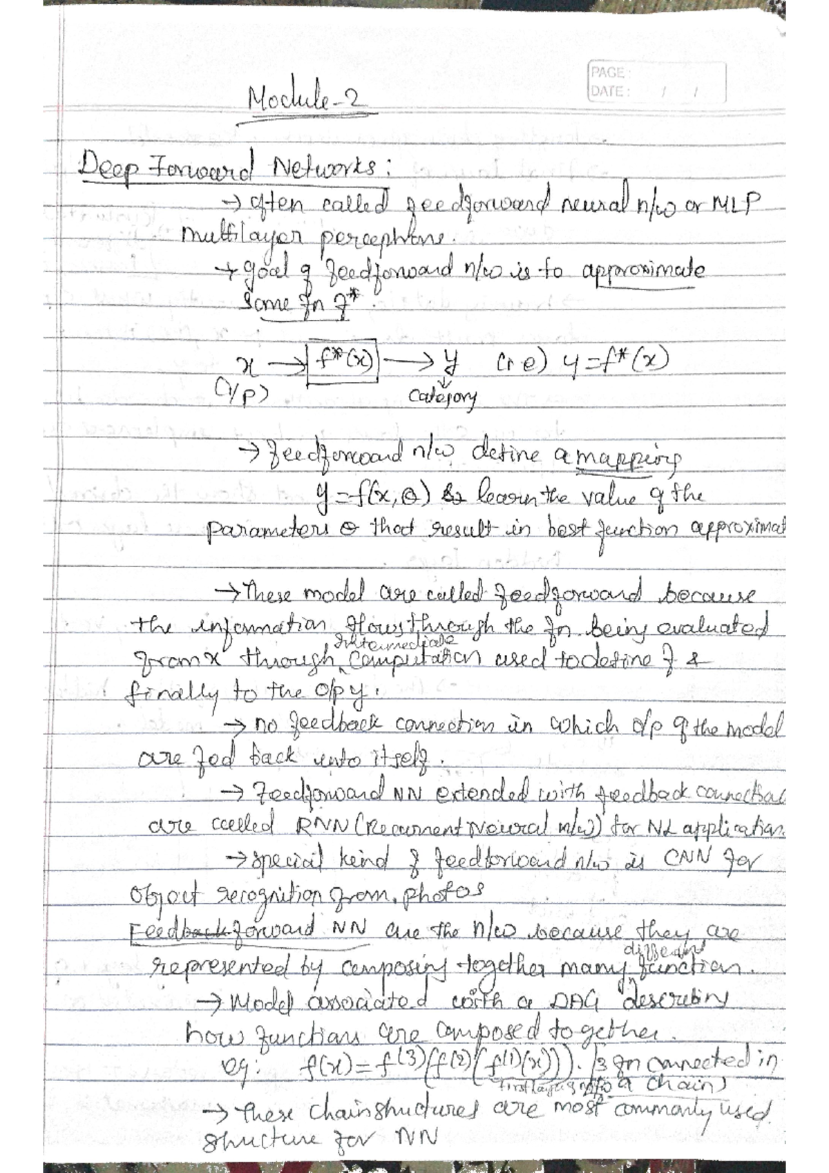 Building Deep Forward Networks: An Overview of ML & SGD Algorithms ...
