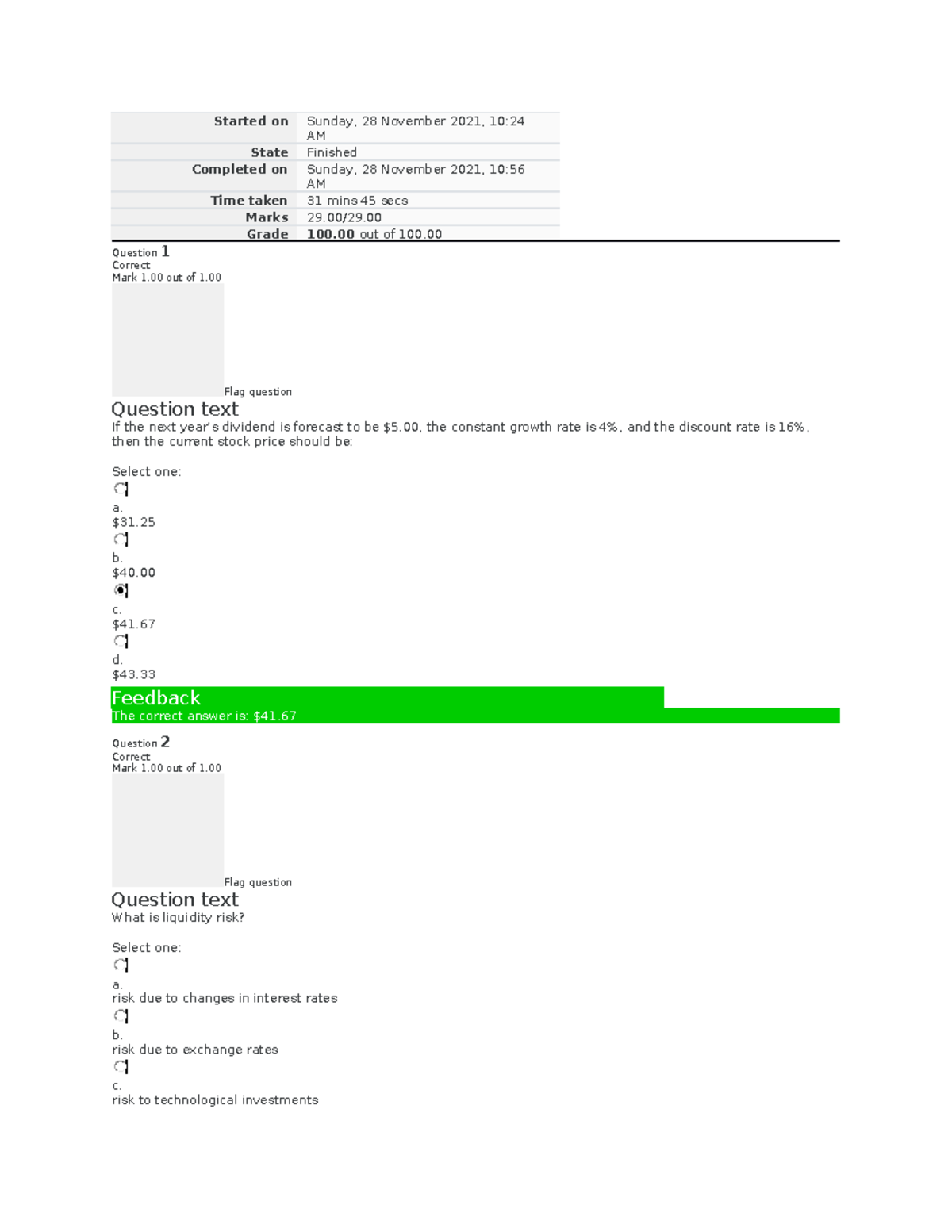 BUS2203 Graded QUIZ UNIT 3 Review and Answers - Studocu
