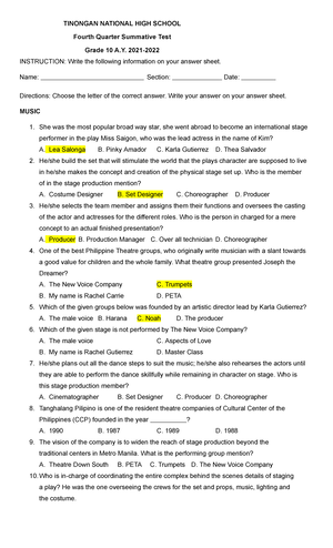 COT-1-UCSP Education - SEMI-DETAILED LESSON PLAN I At the end of the ...