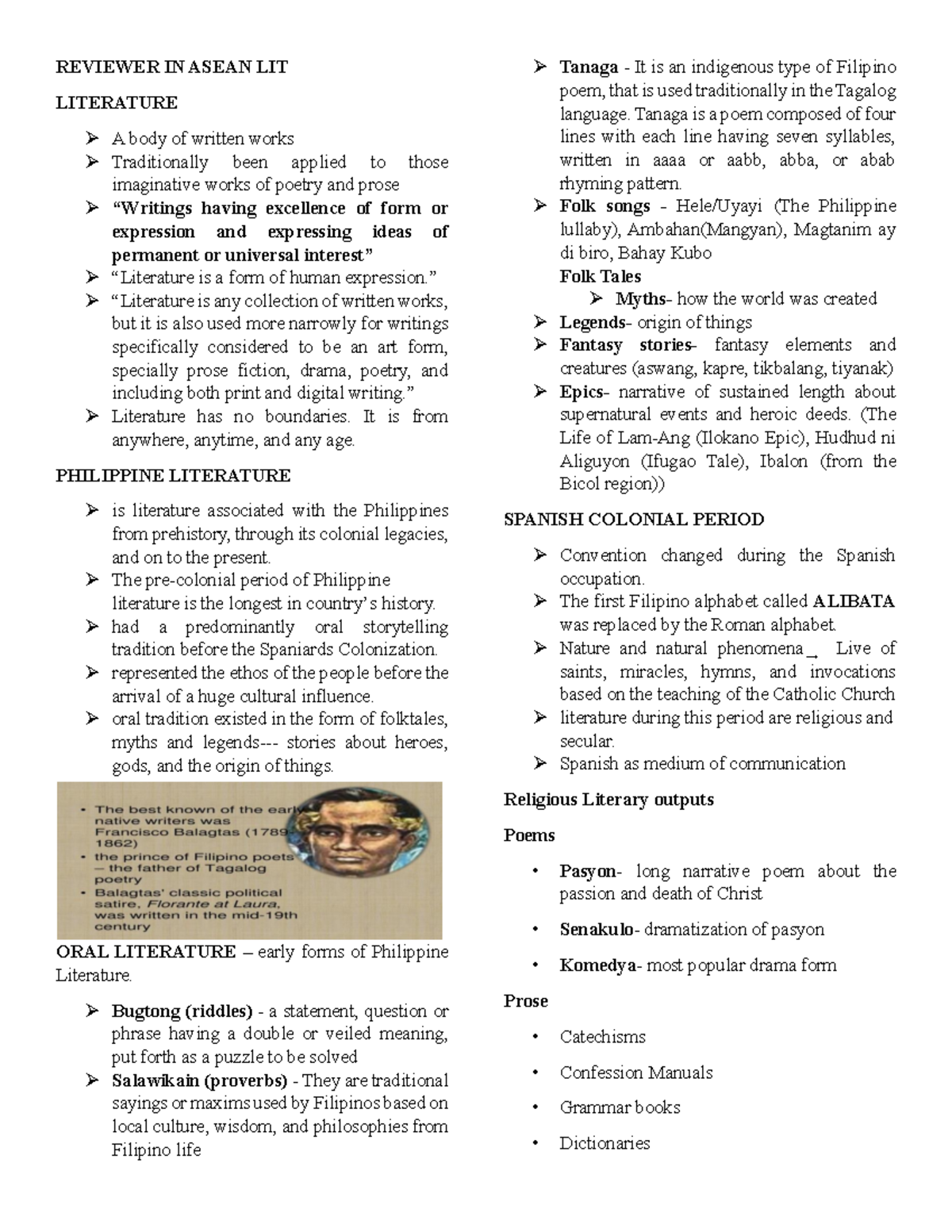 ASEAN Literature Reviewer: Understanding Philippine Literary Evolution ...