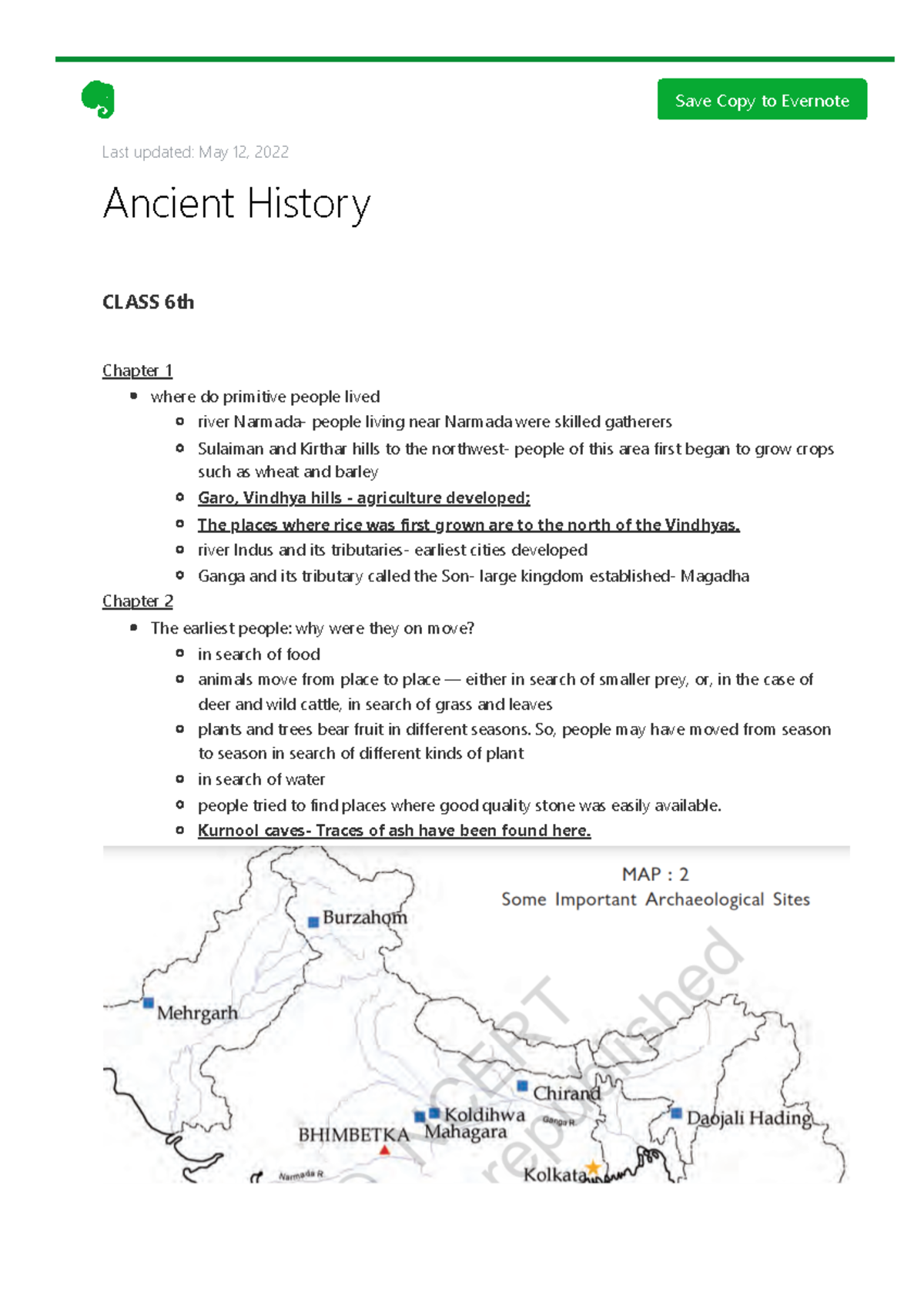 Ancient History - Chapter Insights for Class 6 - Hbhgvgv - Studocu