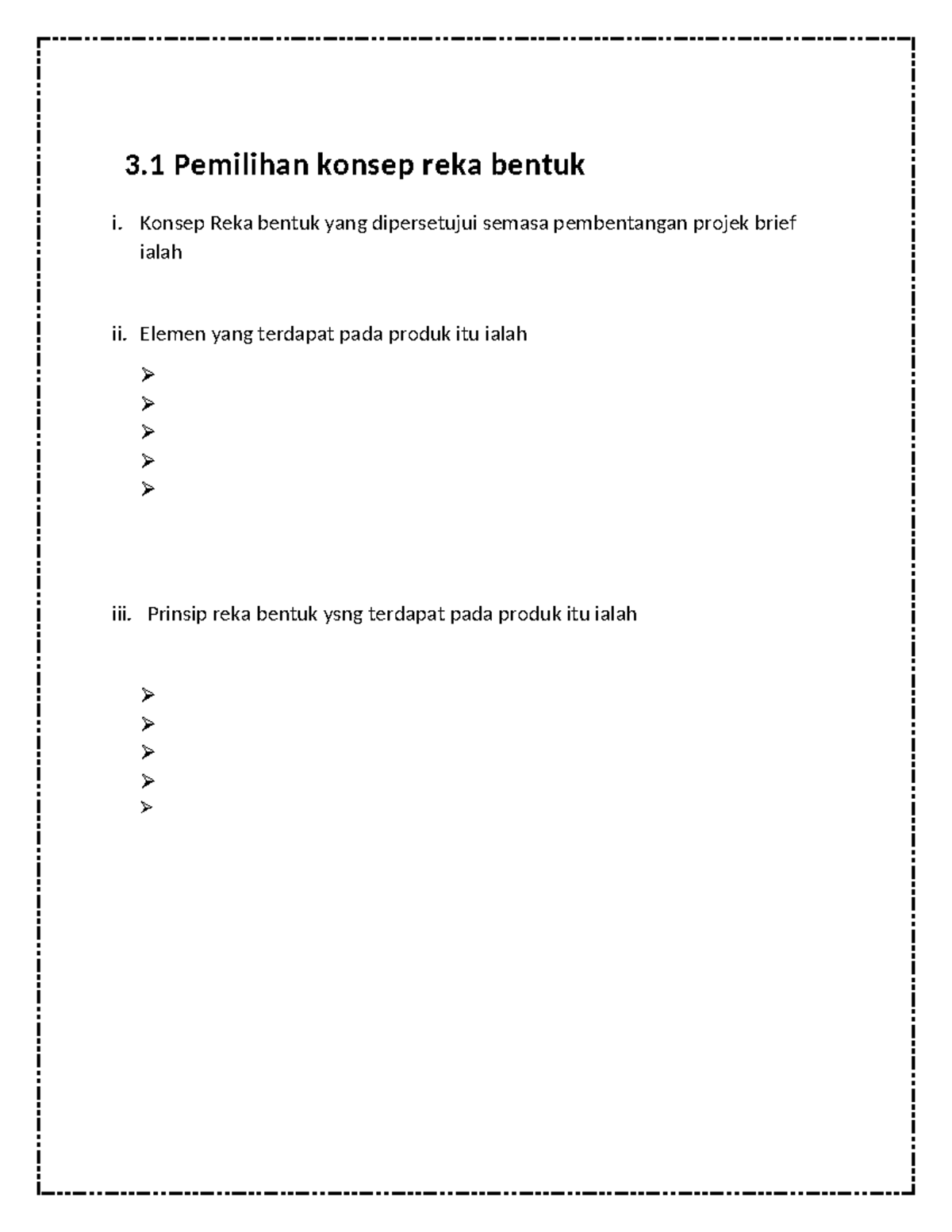 3.0 Perancangan Konsep dan Lakaran - Wiskunde - i. Konsep Reka bentuk ...