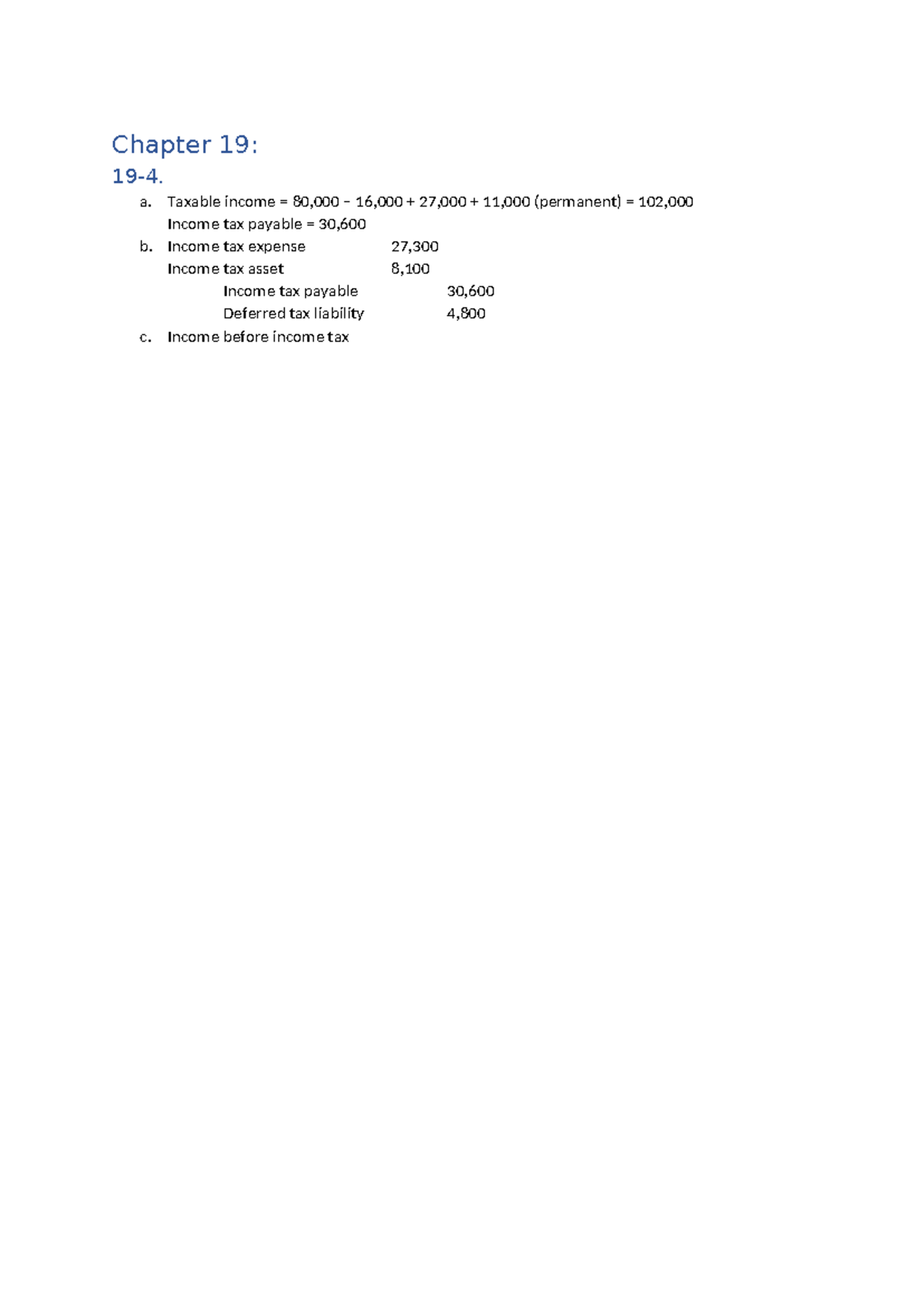 Homework Chapter 19. Solutions Chapter 19. - Kế toán tài chính 3 ...