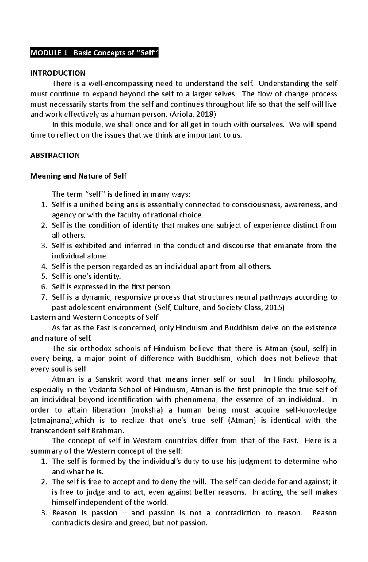 PE10 Q1 M1 - Physical Education 10 Lesson Plans and Activities - Studocu