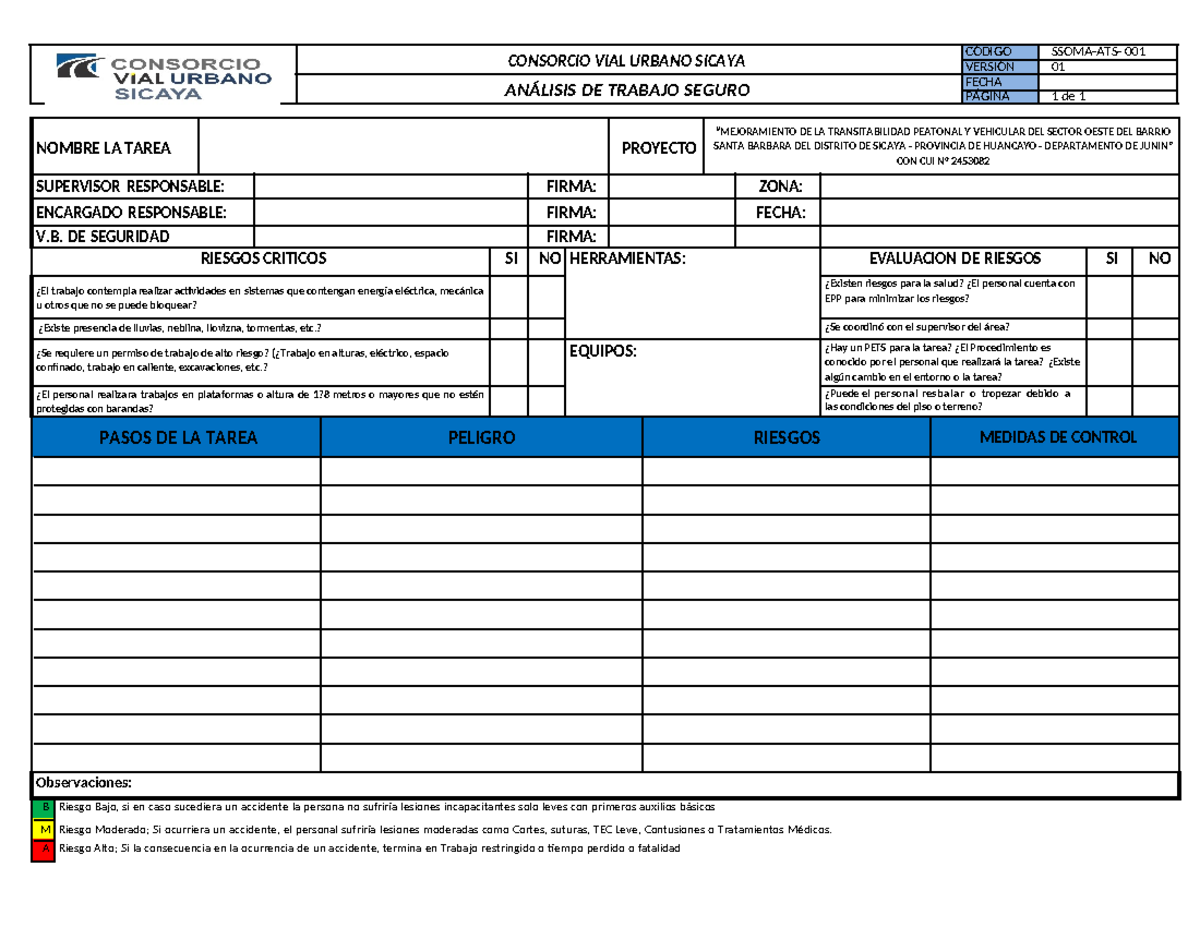 ATS CARA 1 - CARLOS 1 - CONSORCIO VIAL URBANO SICAYA CÓDIGO SSOMA-ATS ...