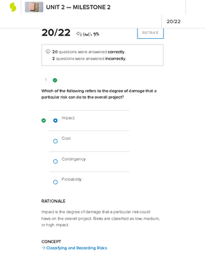 Milstone 4 PM - milestone questions - 1 CONCEPT → Communicating Lessons ...
