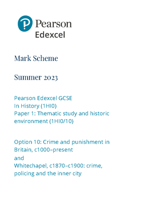 Revise edexcel gcse history crime and punishment revision guide and ...