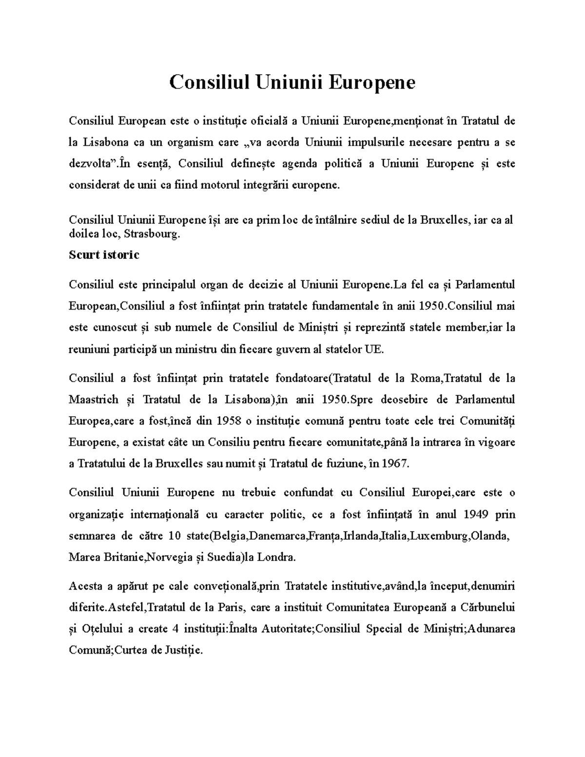 Consiliul Uniunii Europene - Consiliul Uniunii Europene Consiliul ...