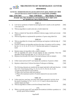 Ds notes jntuk r23 unit 1 - DATA STRUCTURES UNIT-I Syllabus ...