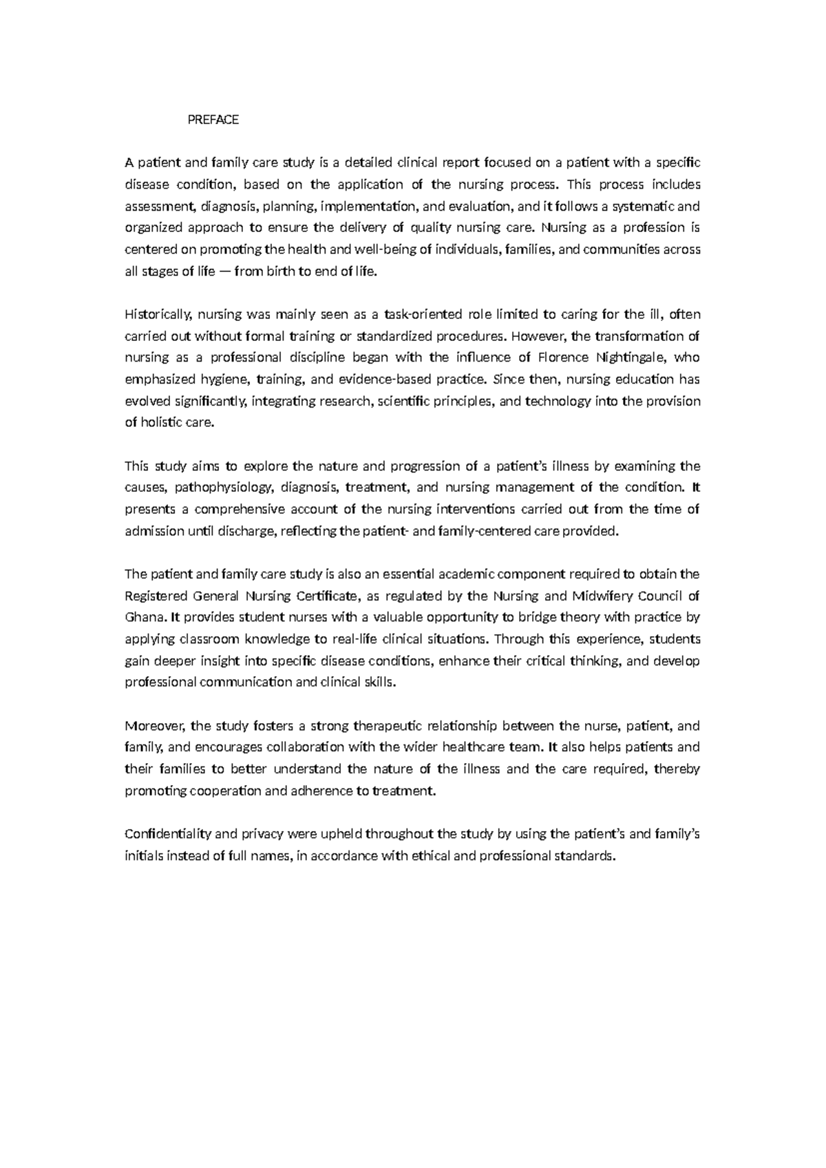 Peptic Ulcer Care Study: Patient Management & Nursing Process - Studocu