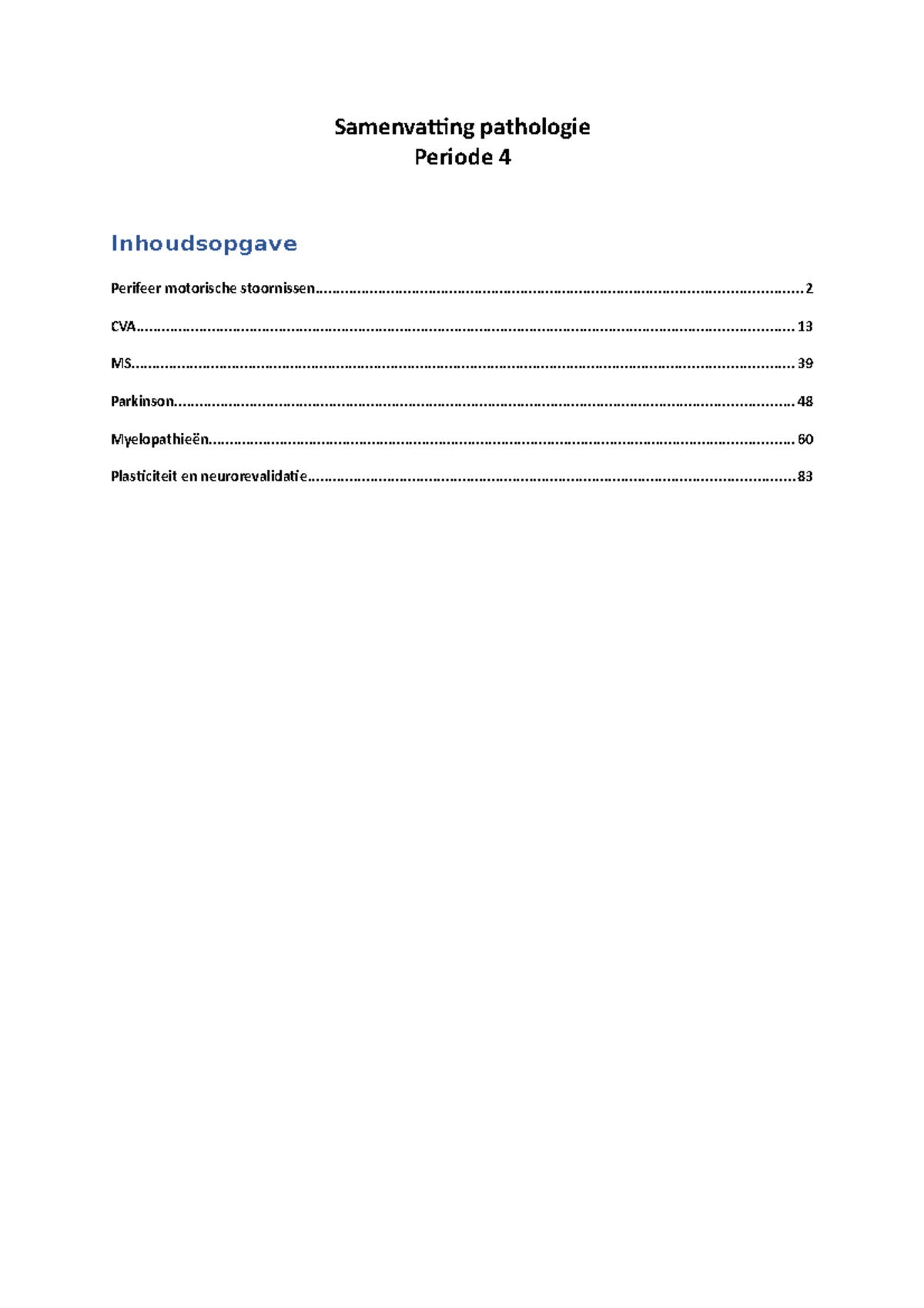 Anatomie van de spieren van het onderbeen en hun functies - Studeersnel