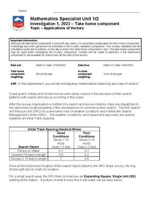 Mathematics Applications ATAR Year 12 Syllabus (Effective Jan 2025 ...