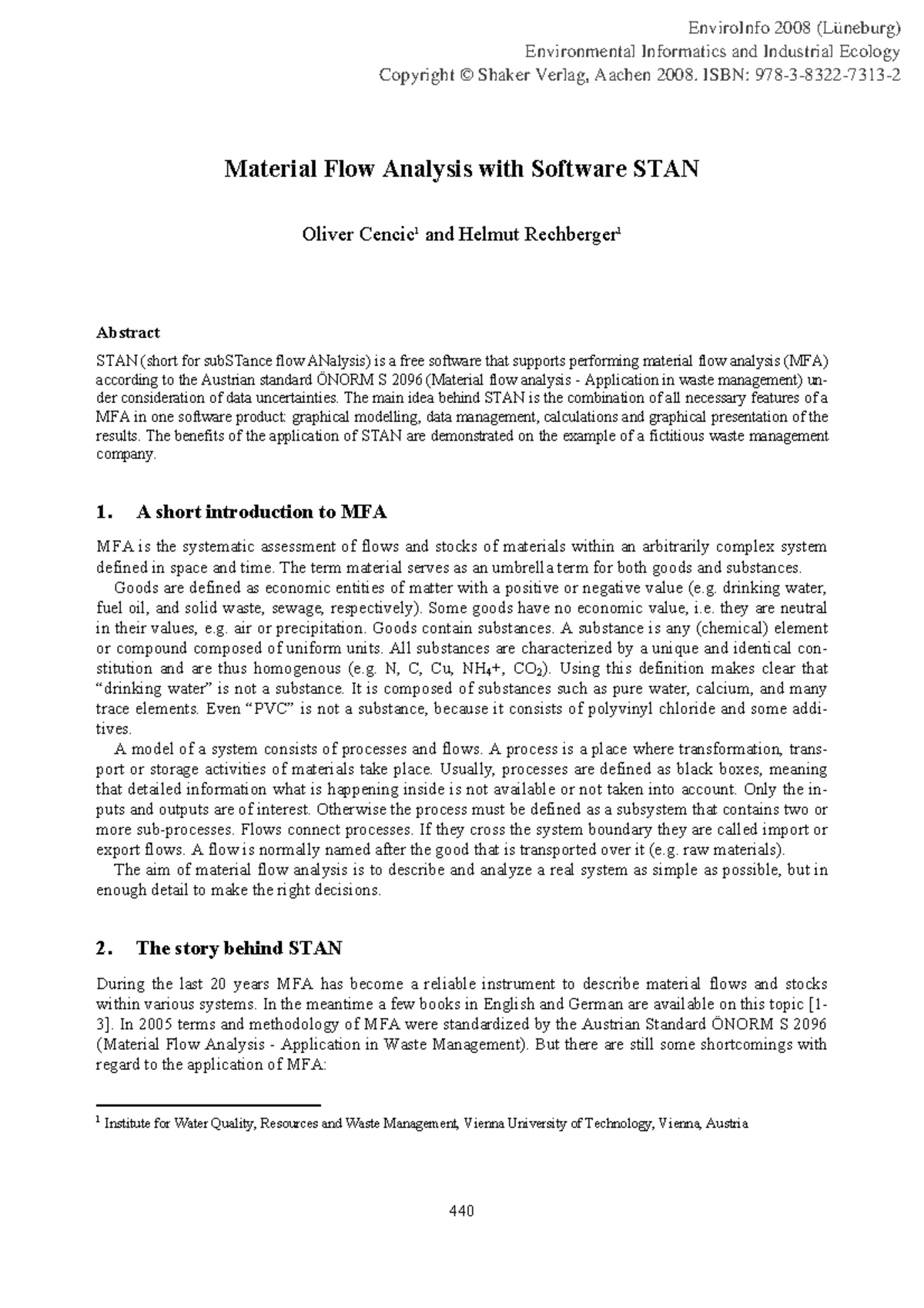 MFA Using STAN Software: An In-Depth Analysis and Application Guide ...